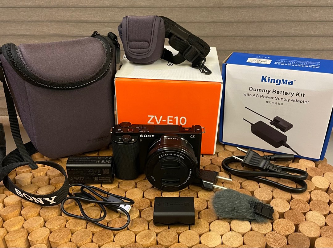 Sony ZV-E10 Camera + EXTRAS!, Photography, Cameras on Carousell