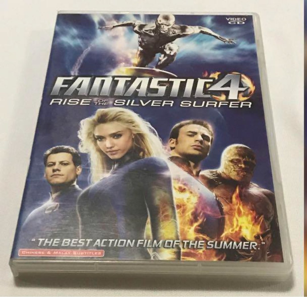 Special Offer - 2VCD•{DVD, VCD & CD} FANTASTIC 4 - RISE OF THE SILVER ...