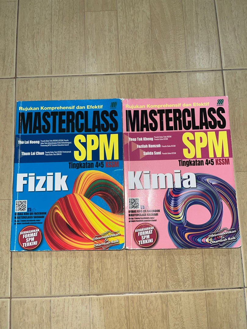 SPM fizik & SPM kimia buku rujukan, Hobbies & Toys, Books & Magazines ...