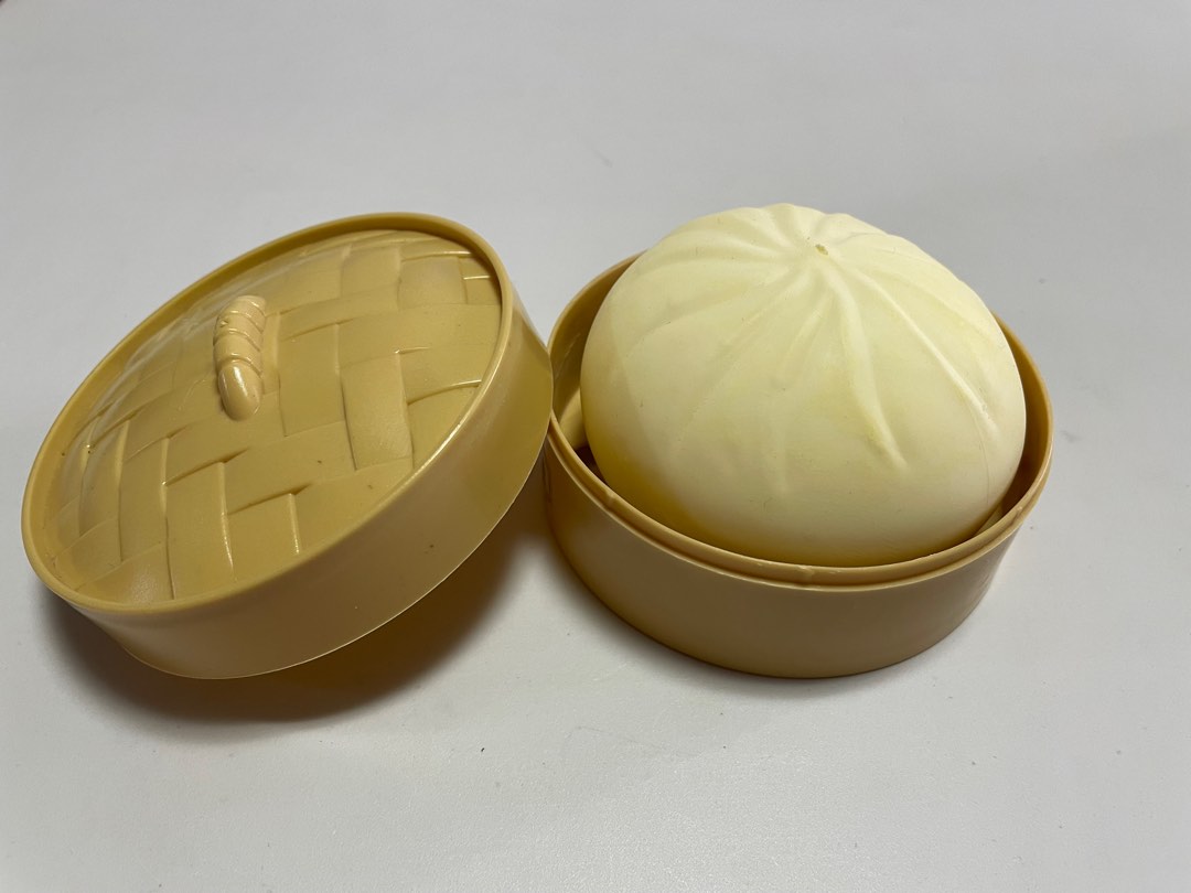 Squeezee Bao-shaped Ball in Steamer Container with FREE 15 pieces of ...