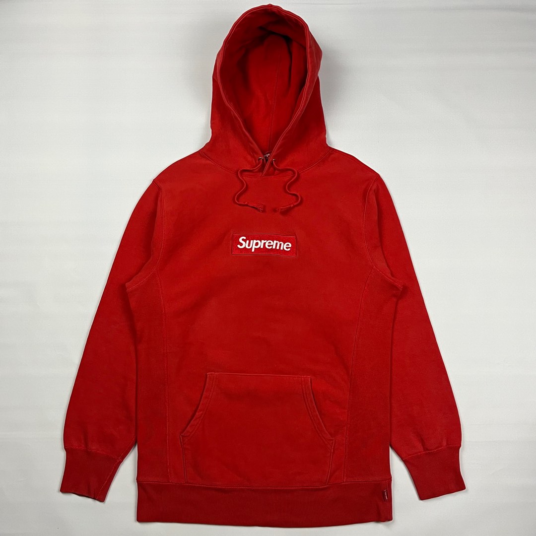 Supreme Box Logo Red Hoodie, Men's Fashion, Tops & Sets, Hoodies on ...