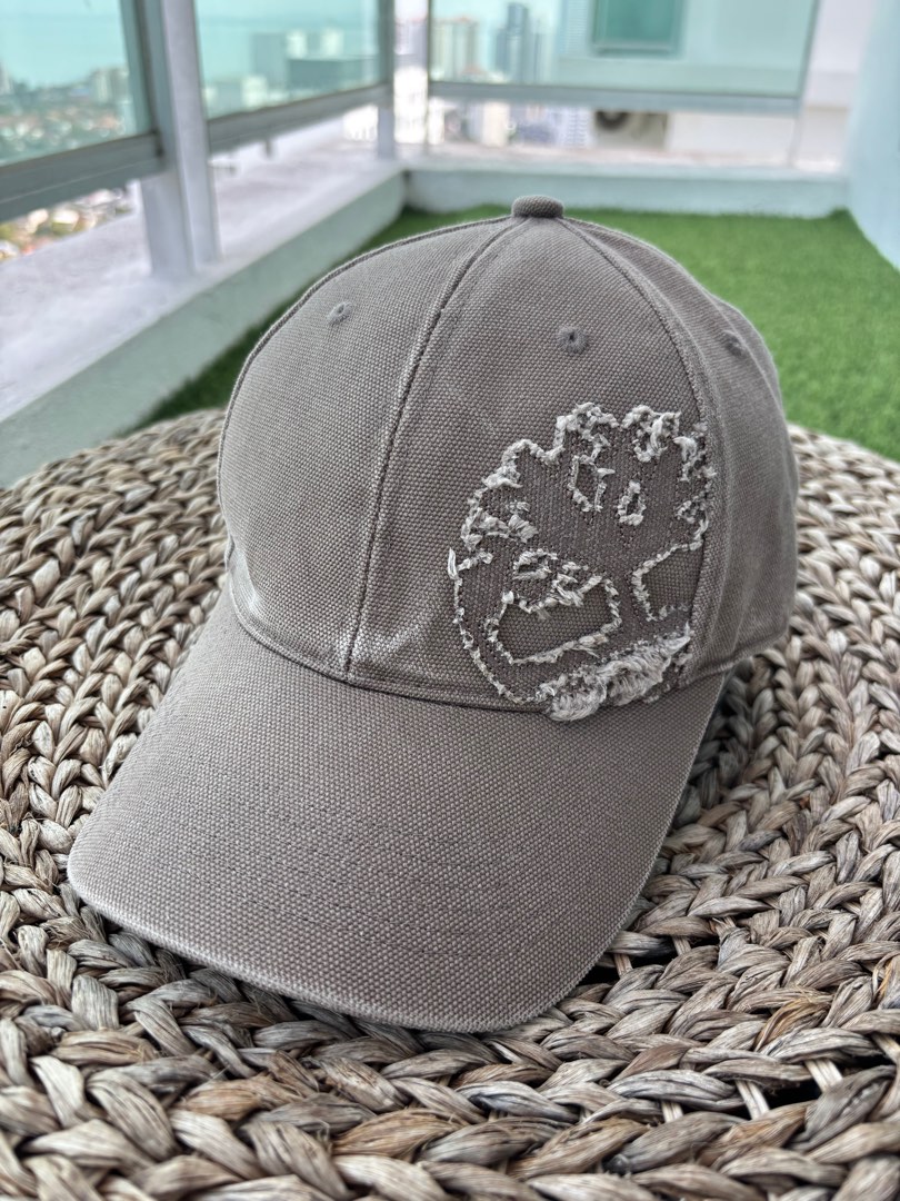 timberland sample cap Heavy canvas washed, Men's Fashion, Watches ...