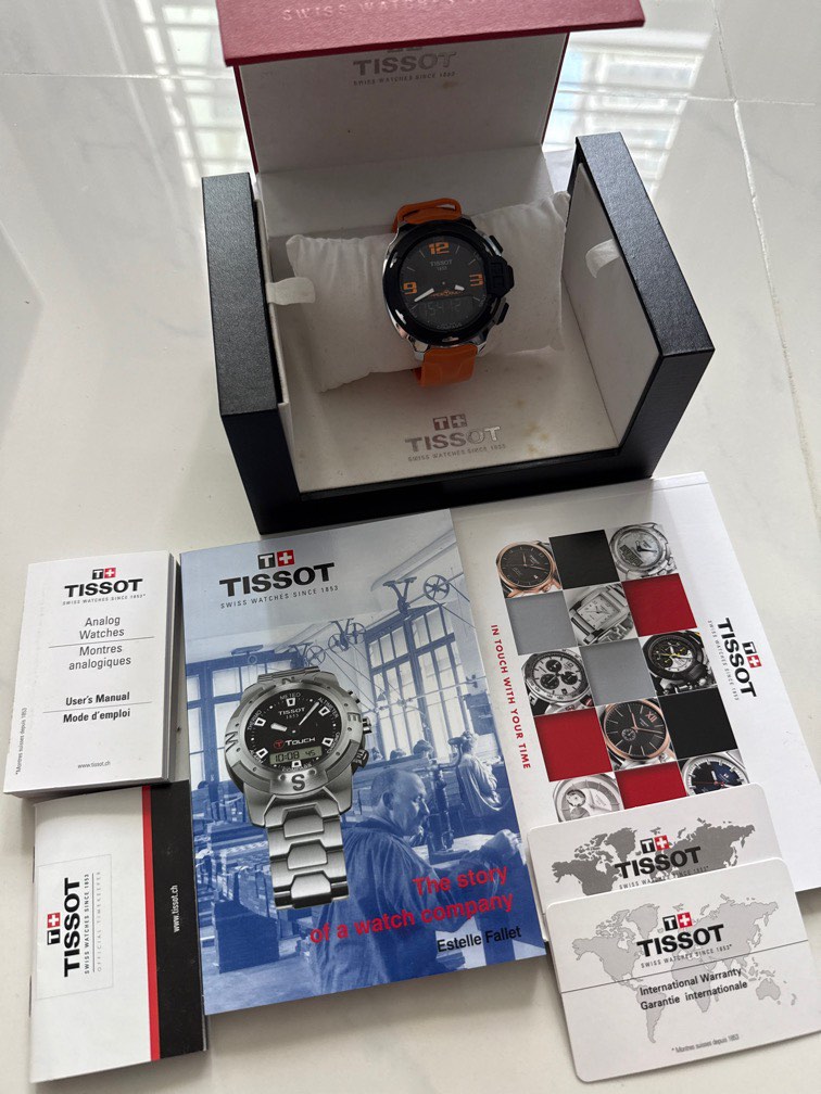 Tissot T-Touch Racer, Men's Fashion, Watches & Accessories, Watches on ...