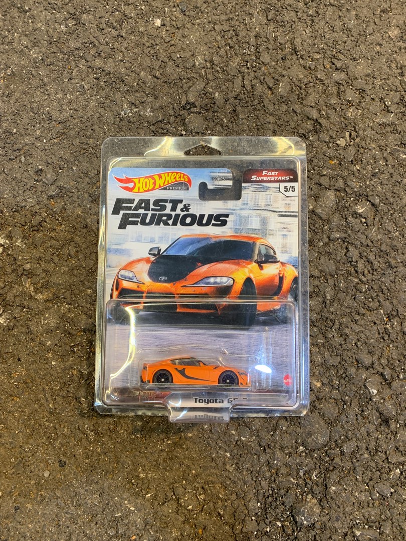 TOYOTA GR SUPRA FNF HOTWHEELS, Hobbies & Toys, Toys & Games on Carousell