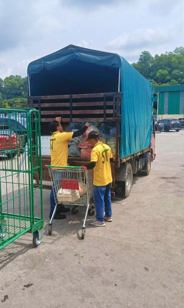 TRANSPORT MOVER LORRY LORI 1TAN 1TONNE 10FT HANTAR DISPOSE BARANG ...