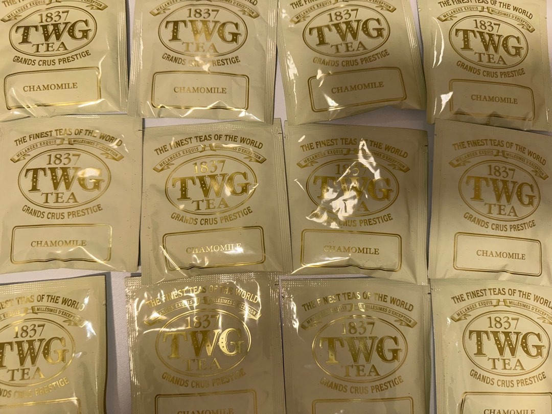 TWG TEA CHAMOMILE FLAVOUR (100 packs), Food & Drinks, Beverages on ...