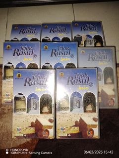 VHS Jejak Rasul 1 (Episod 1 - 30) Complete Set, TV & Home Appliances ...