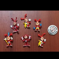Vintage PVC Domino's Pizza Noid Mascot Figure (Select 1), Serba Serbi ...