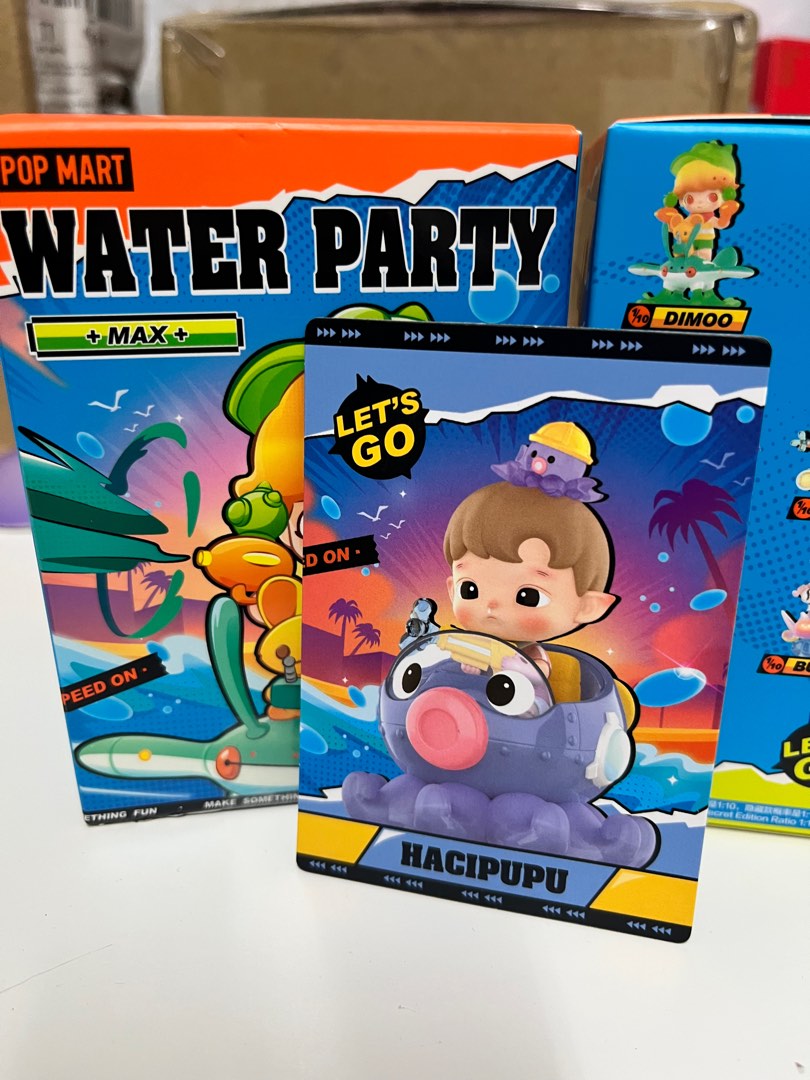 Water Party Series Pop Mart - Hacipupu, Hobbies & Toys, Toys & Games on ...