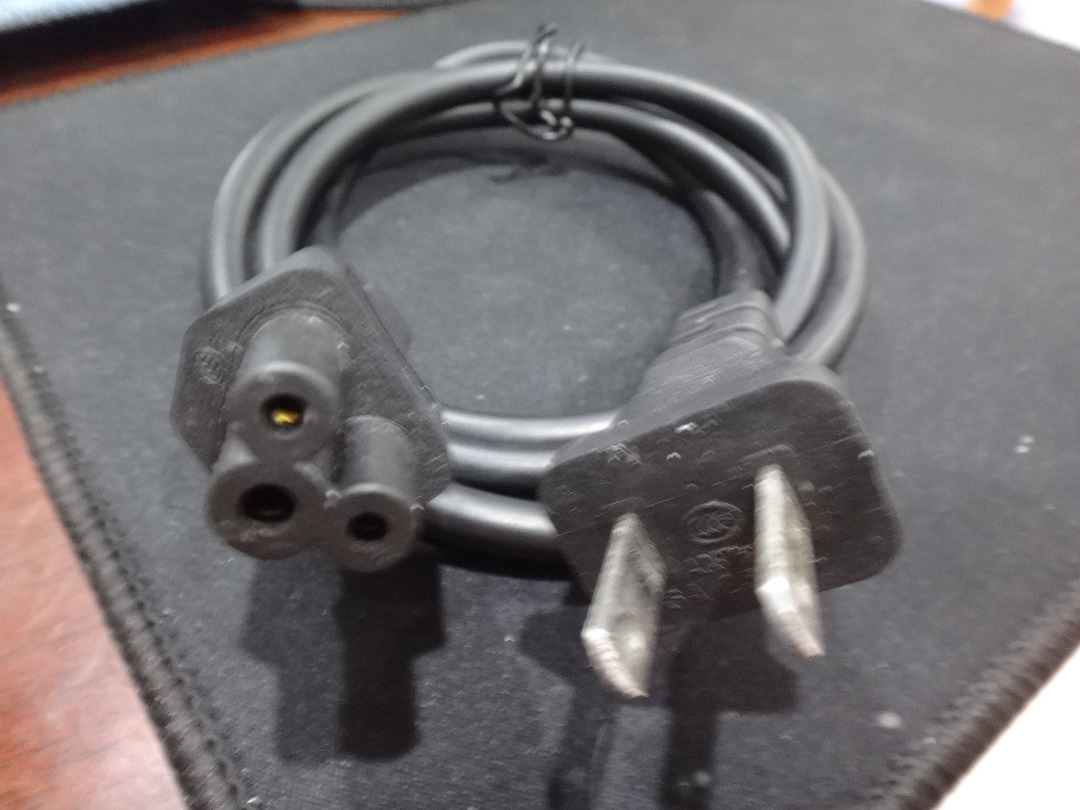 1.2 Meters/4 Feet Grounded to Ungrounded C5 Power Cable for Philippines ...