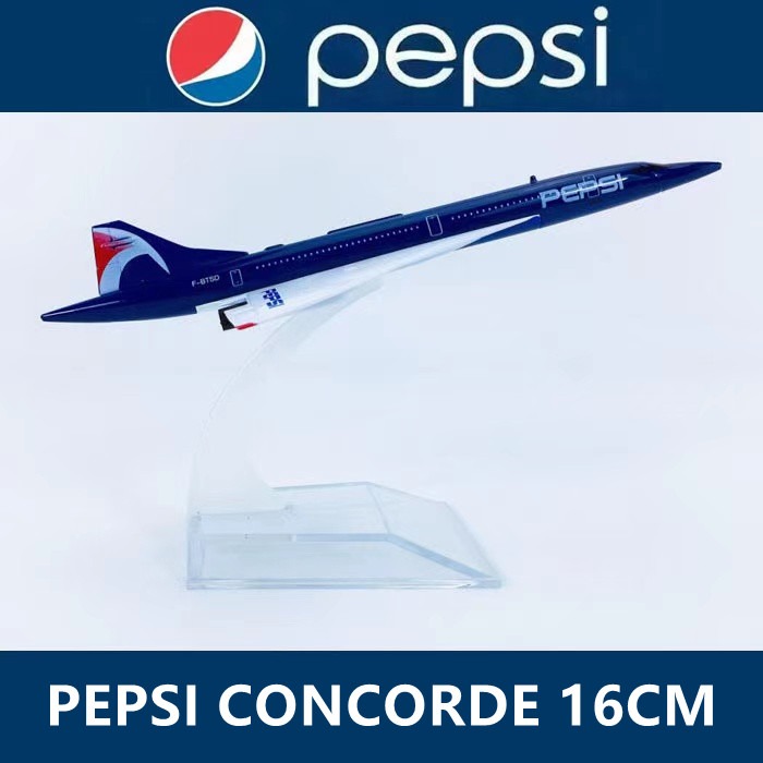 16CM PEPSI CONCORDE CARGO PASSENGER AEROPLANE DIECAST MODEL, Hobbies ...