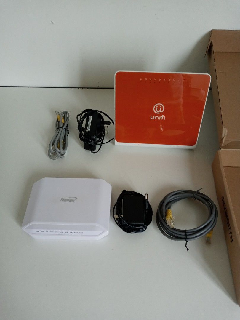 2 fiber wireless modem router wifi 6 IP TV, Computers & Tech, Parts ...