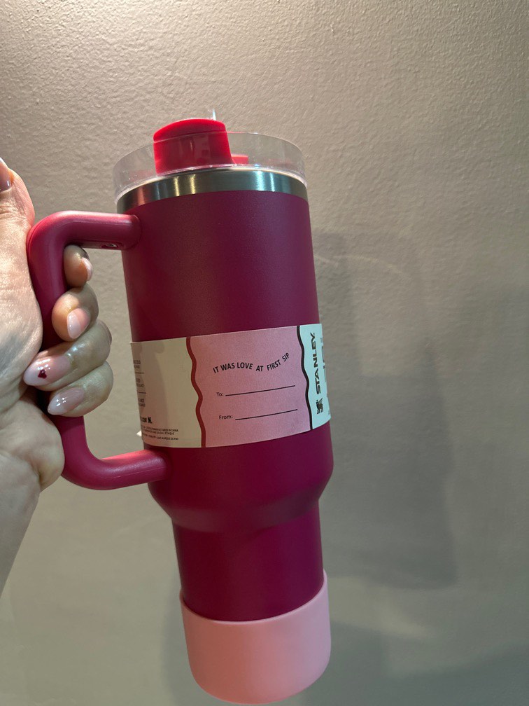 AUTHENTIC LIMITED EDITION STANLEY QUENCHER H2.0 TUMBLER IN ROSE RED ...