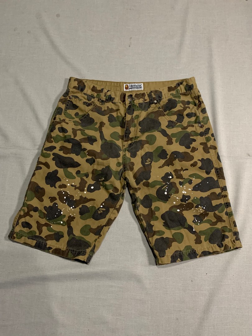 Bape carp Jorts, Men's Fashion, Bottoms, Shorts on Carousell
