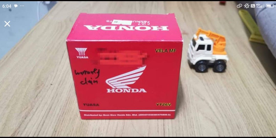 Battery ADV160 Ori Honda, Auto Accessories on Carousell