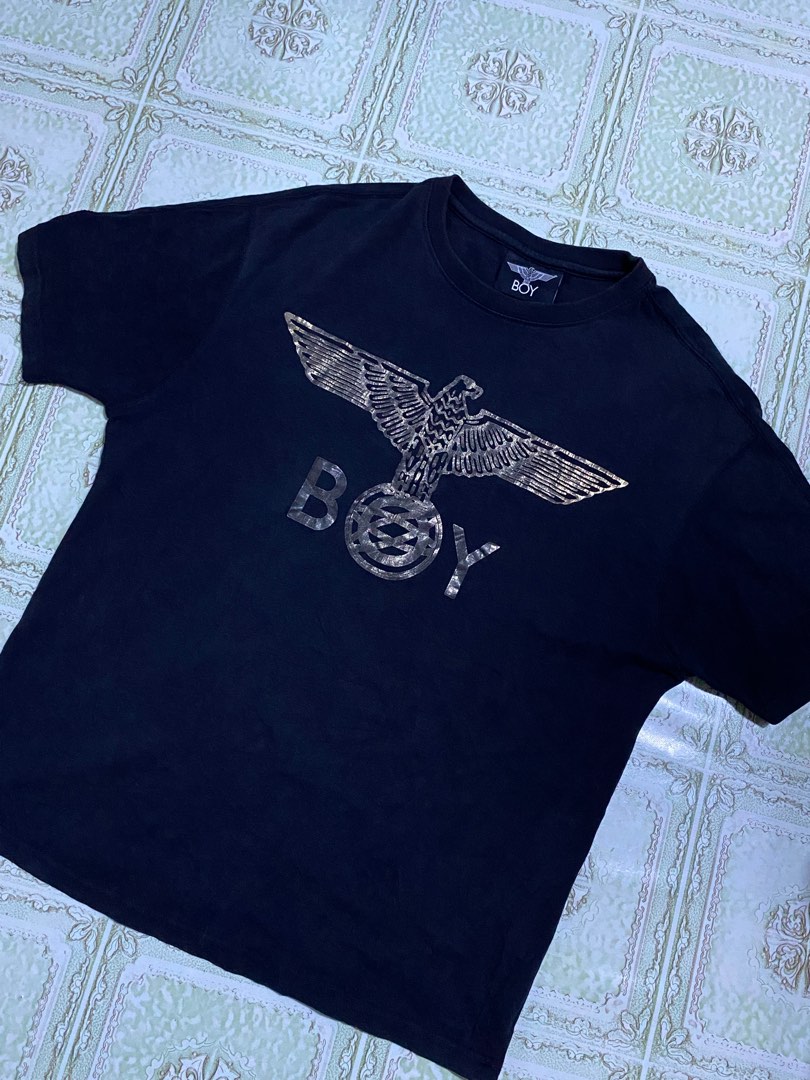 Boy London Eagle Backside Wording Tee, Men's Fashion, Tops & Sets ...