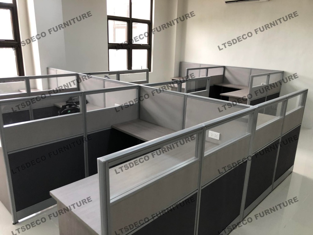 BPO CUBICLE TABLE- OFFICE PARTITION- OFFICE FURNITURE, Furniture & Home ...