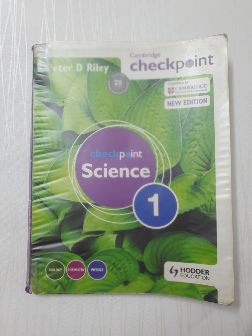 Cambridge checkpoint Science 1 New Edition (IGCSE) - Hodder Education ...