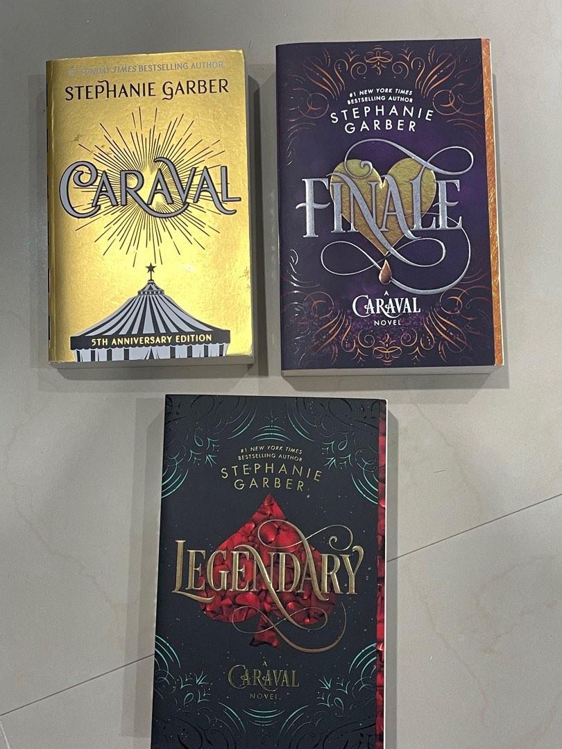 CARAVAL LEGENDARY FINALE SET - PRE LOVED BOOKS, Hobbies & Toys, Books ...