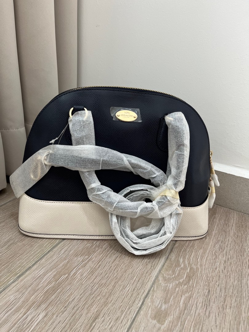 Coach Cora Dome Satchel, Luxury, Bags & Wallets on Carousell