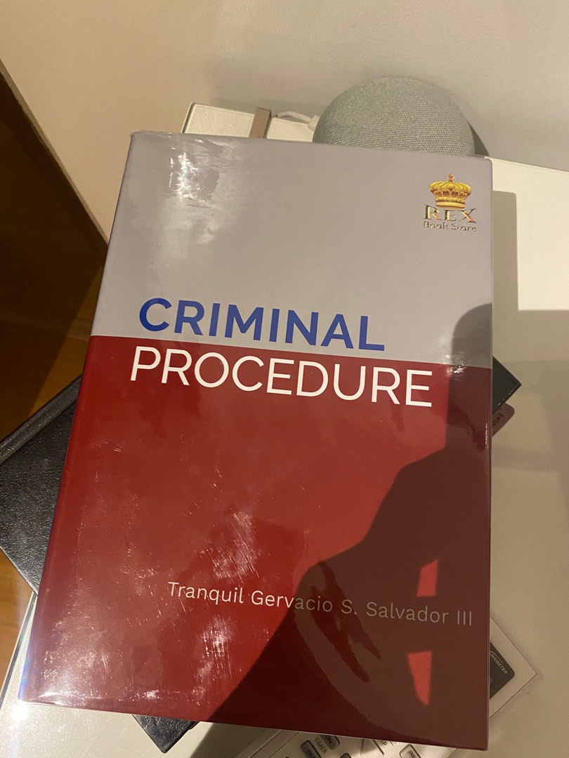 CRIMINAL PROCEDURE COMMENTARY, Hobbies & Toys, Books & Magazines ...