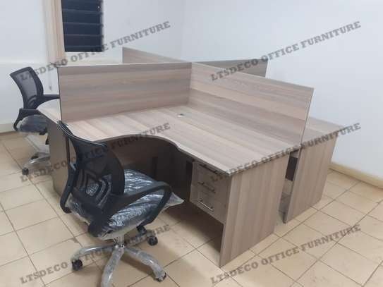 CROSS TYPE WORKSTATION CUBICLE | OFFICE PARTITION | OFFICE FURNITURE ...