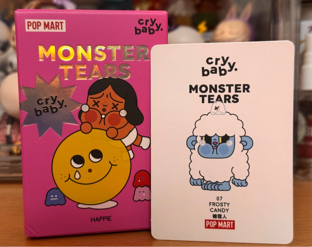 Crybaby Monster Tears Figure, Hobbies & Toys, Toys & Games on Carousell