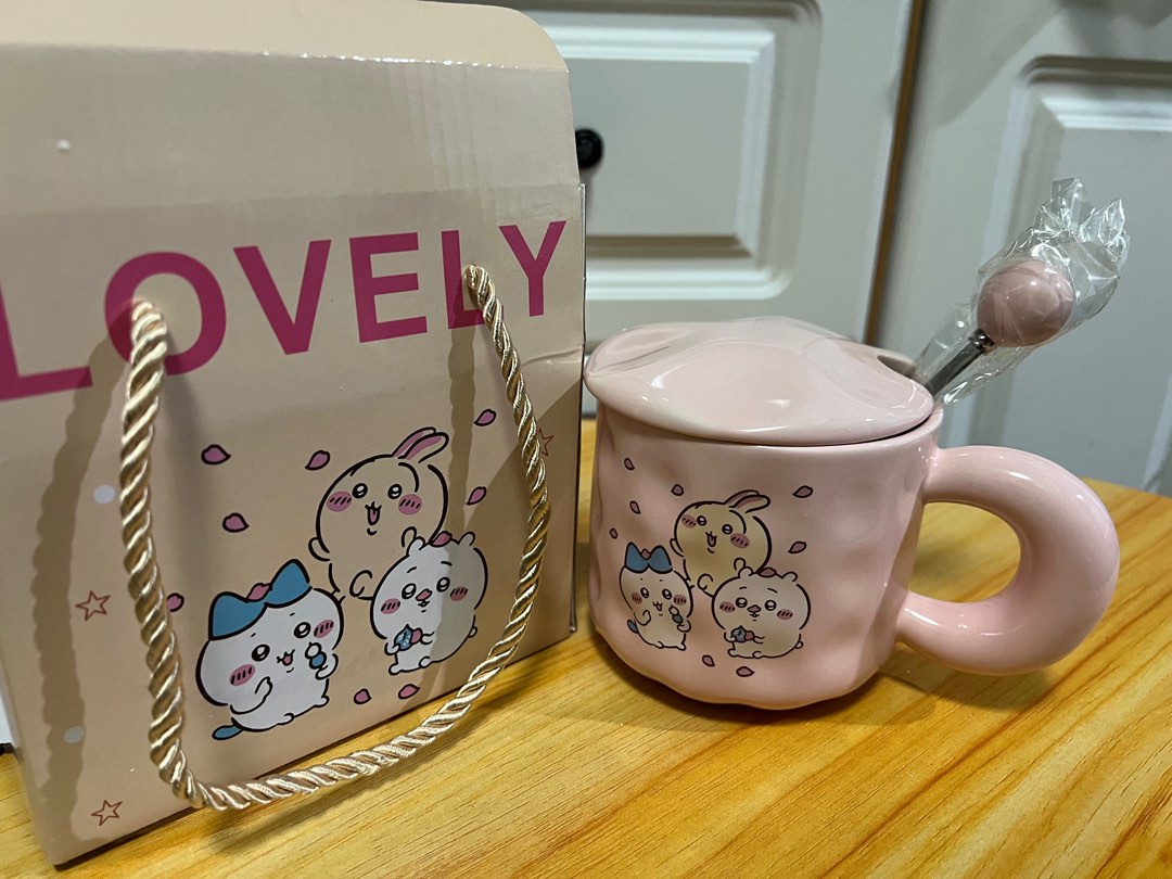 Cute Chiikawa Cup Good-Looking and Meaningful Gift, 傢俬＆家居, 廚具和餐具, 茶具配件 - Carousell