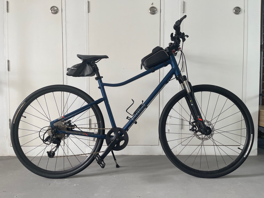 Decathlon Hybrid Bike Riverside 500 9 speed Disc Brake (upgraded ...