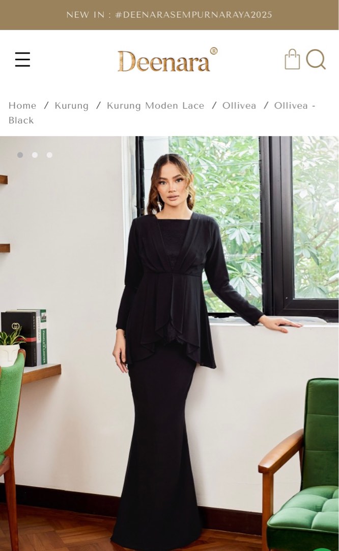 Deenara, Women's Fashion, Muslimah Fashion, Baju Kurung & sets on Carousell