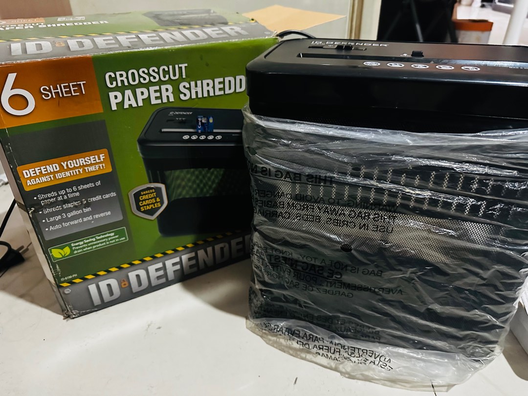 Defective Paper Shredder, Furniture & Home Living, Office Furniture ...