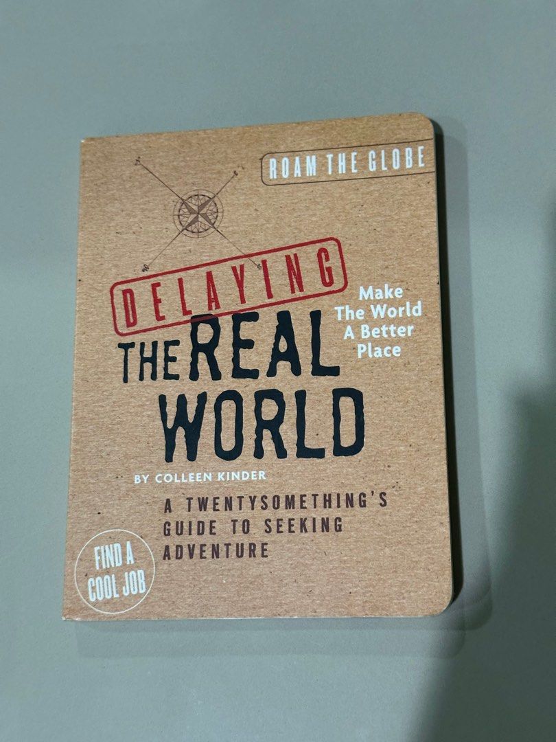 Delaying The Real World by Colleen Kinder - English Book (Bahasa ...