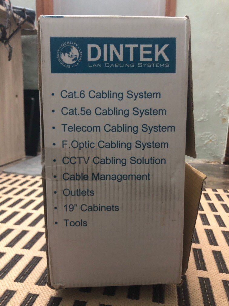 DINTEK LAN CABLING SYSTEM, Computers & Tech, Parts & Accessories ...