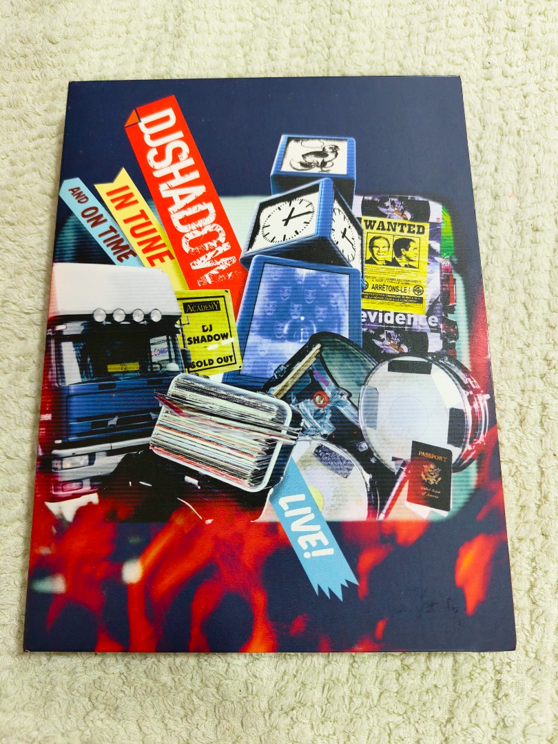 DJ Shadow Live! In Tune And On Time CD DVD, Hobbies & Toys, Music ...
