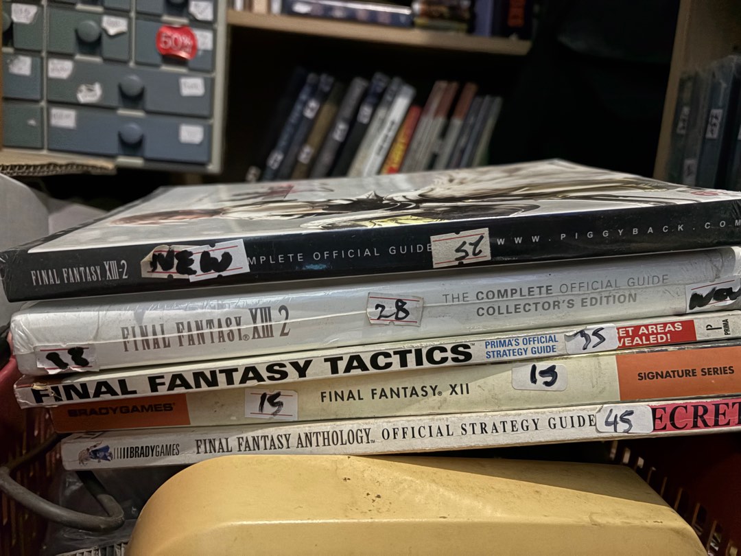 Ff final fantasy book several book Ff Tactic 12 Ff final fantasy ...