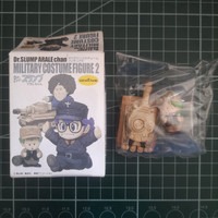 Figure Dr Slump Arale Chan Military Costume Figure 2 Gacchan + tank ...