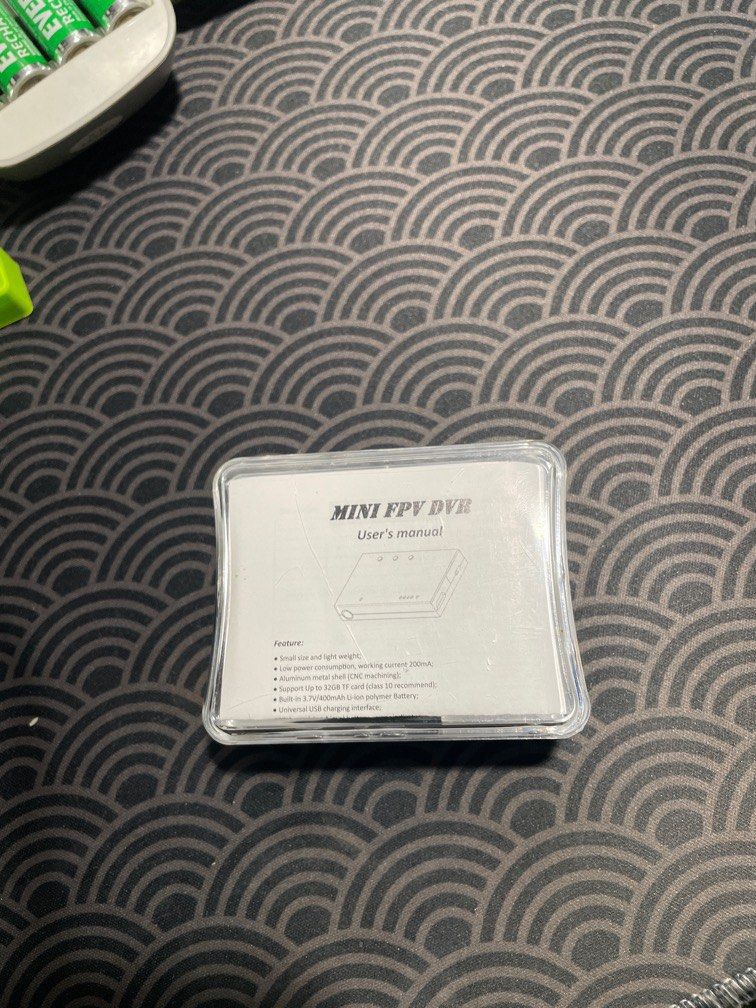 FPV Recorder Mini FPV DVR Module NTSC/PAL Switchable Built-in Battery ...