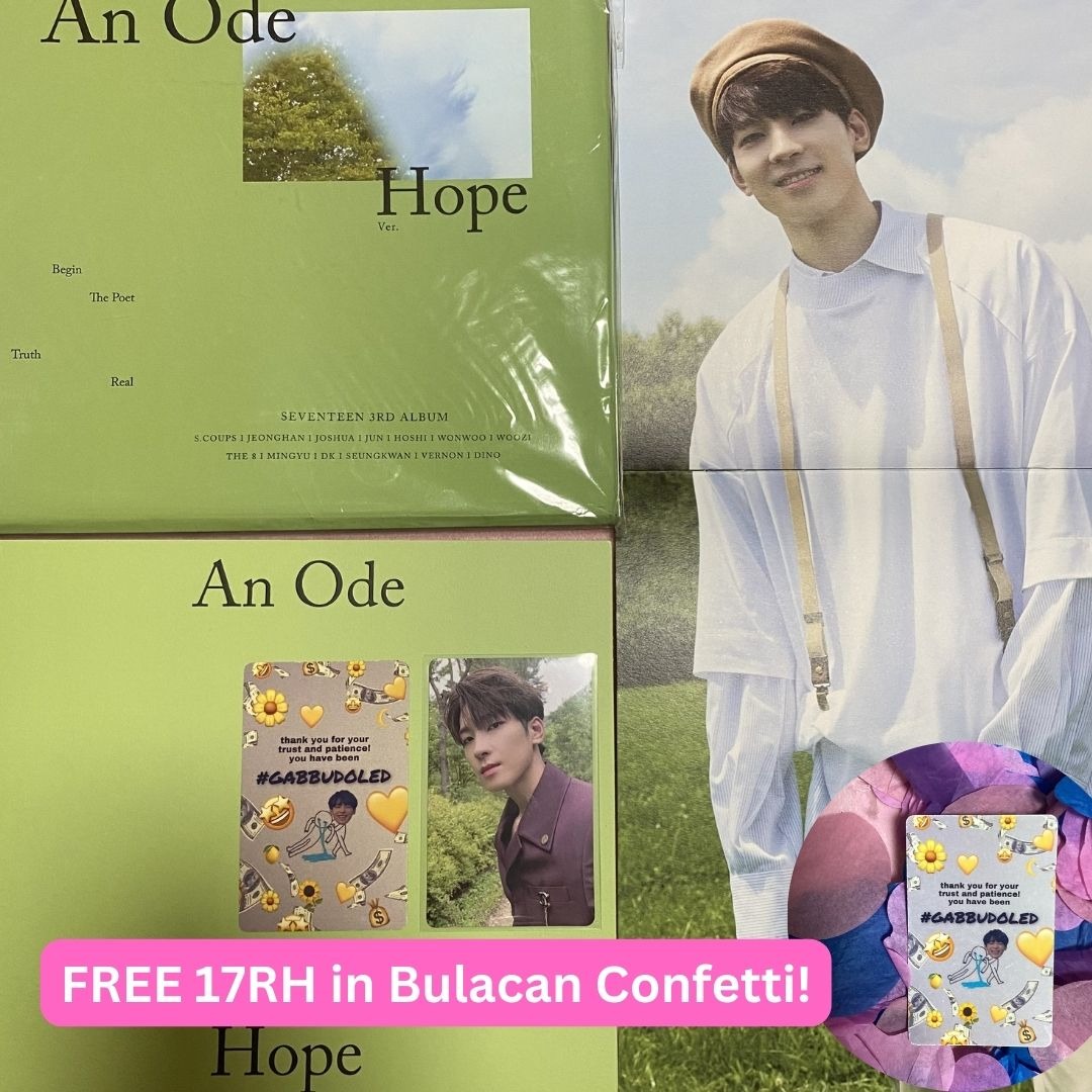 [FREE CONFETTI] WONWOO SOCIAL CLUB SET: Al Fine RPC + Ode Hope Album ...