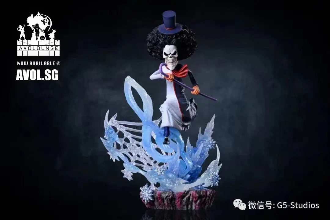 G5 Studio GK One Piece Brook Anime Figure Figurine Statue Kuji Model ...