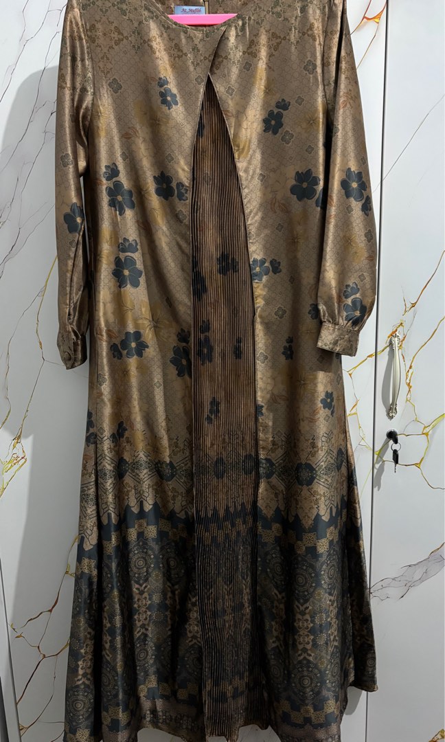 GAMIS PLEATS AT-MUFLIH | ied series | raya 2025 | not benang jarum ...