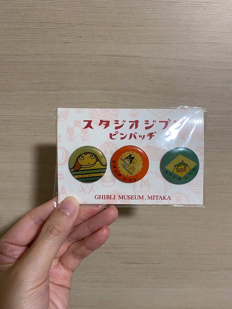 (Free mail) Ghibli Museum pins, Hobbies & Toys, Memorabilia ...