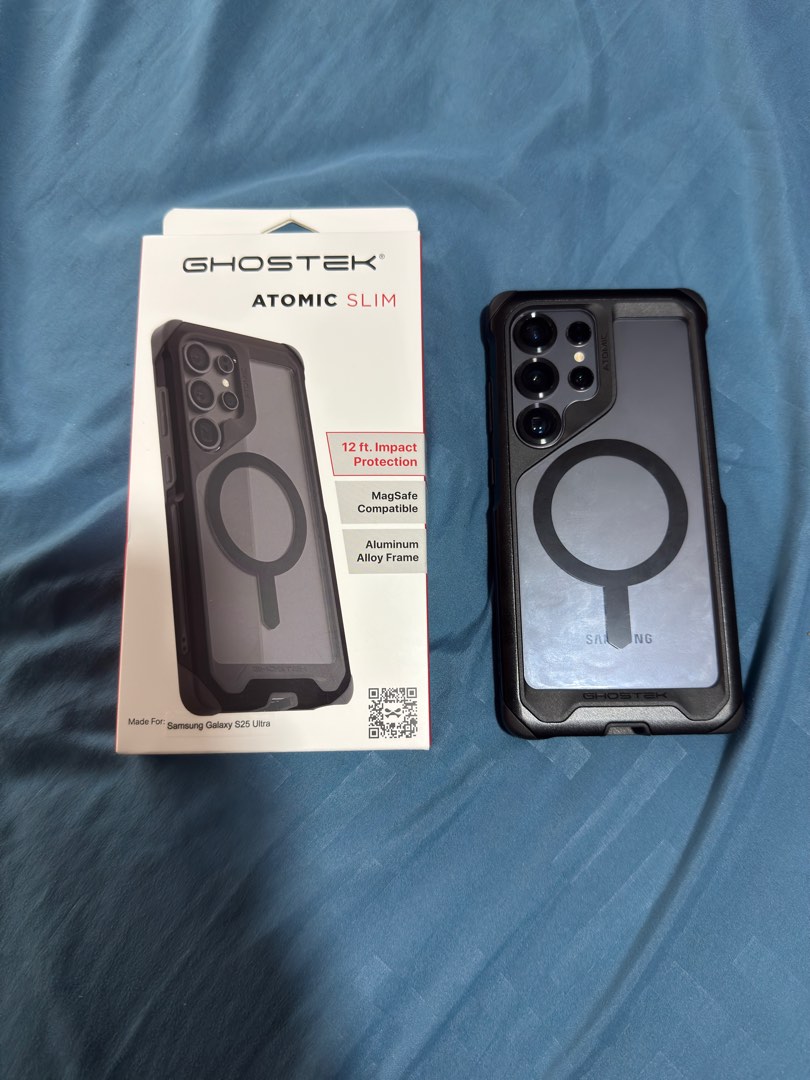 Ghostek Atomic Slim 4 Aluminum Magnetic Case S25 Ultra, Mobile Phones & Gadgets, Mobile & Gadget ...