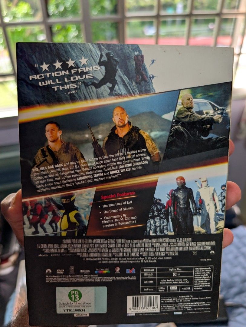Gi Joe Retaliation DVD, Hobbies & Toys, Music & Media, CDs & DVDs on ...