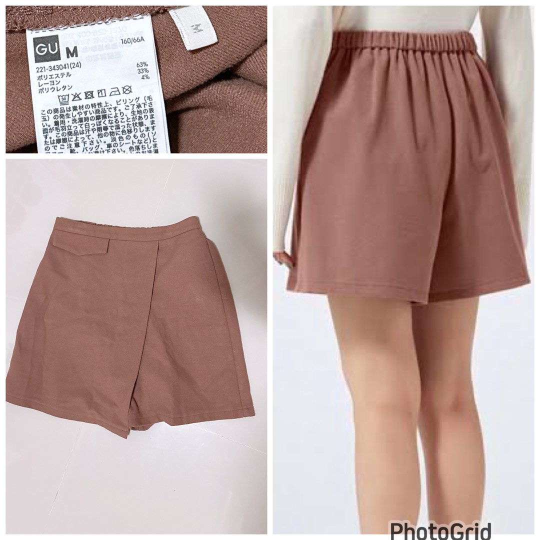 GU x Uniqlo Skort, Women's Fashion, Bottoms, Shorts on Carousell