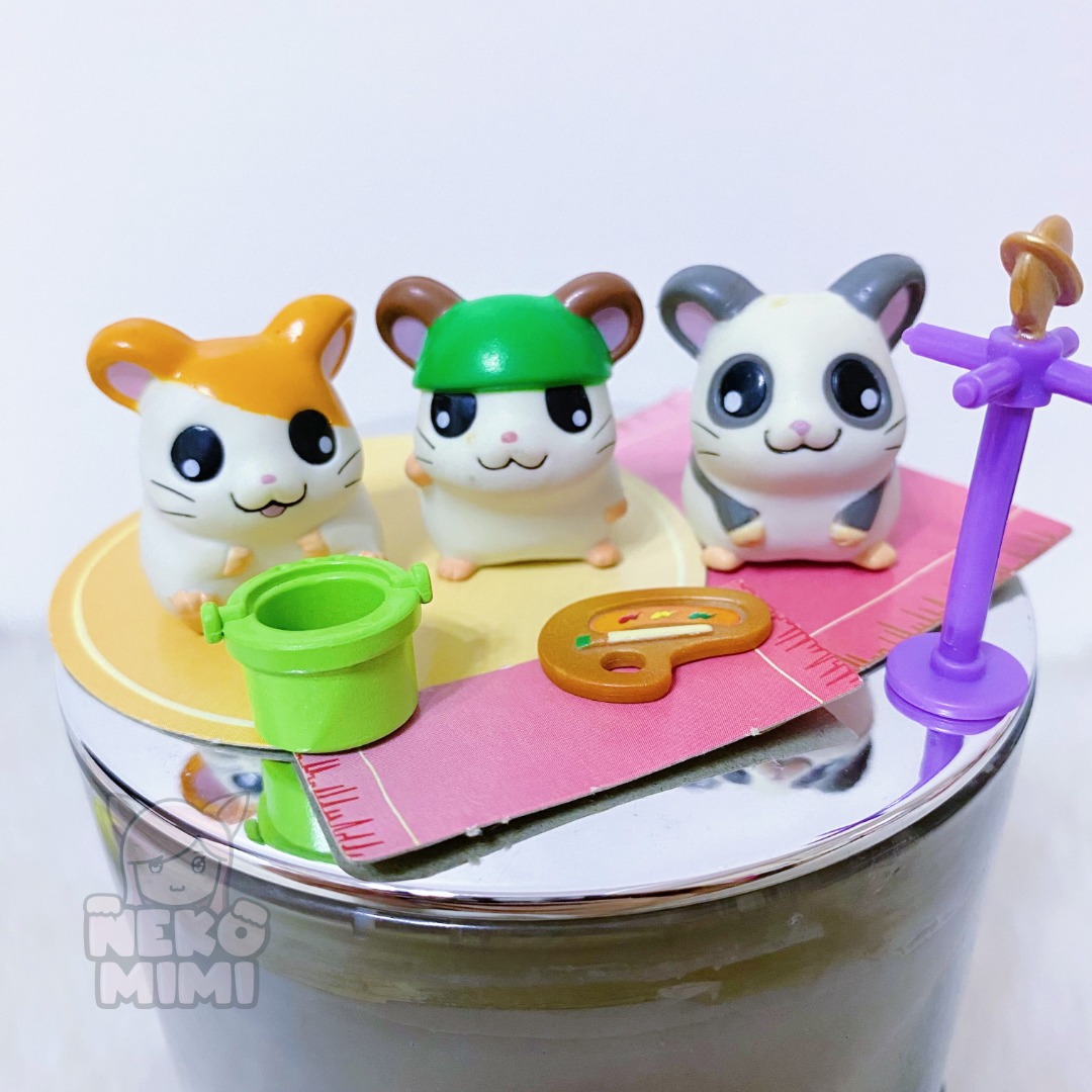Hamtaro figures set, Hobbies & Toys, Toys & Games on Carousell