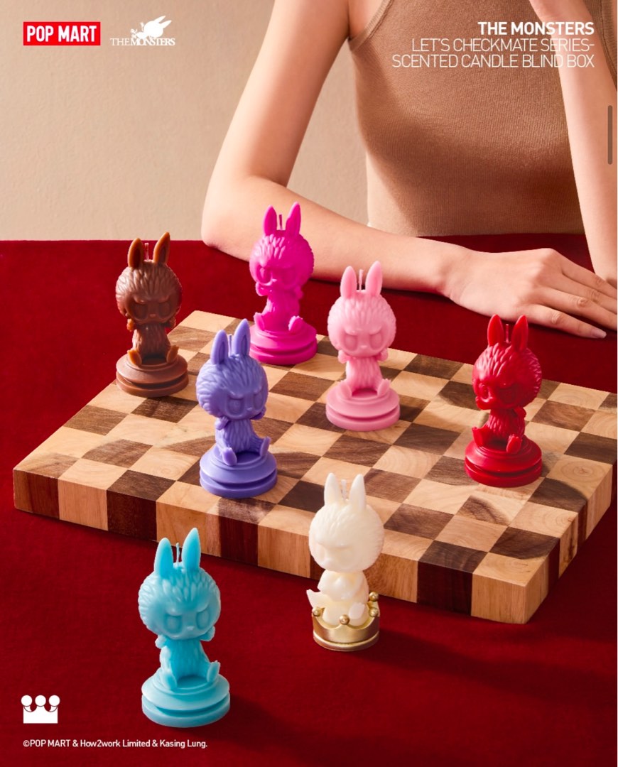 現貨全新有單Have invoice象琪大冒險系列 香薰蠟燭盲盒Lets’s checkmate series scented candle ...