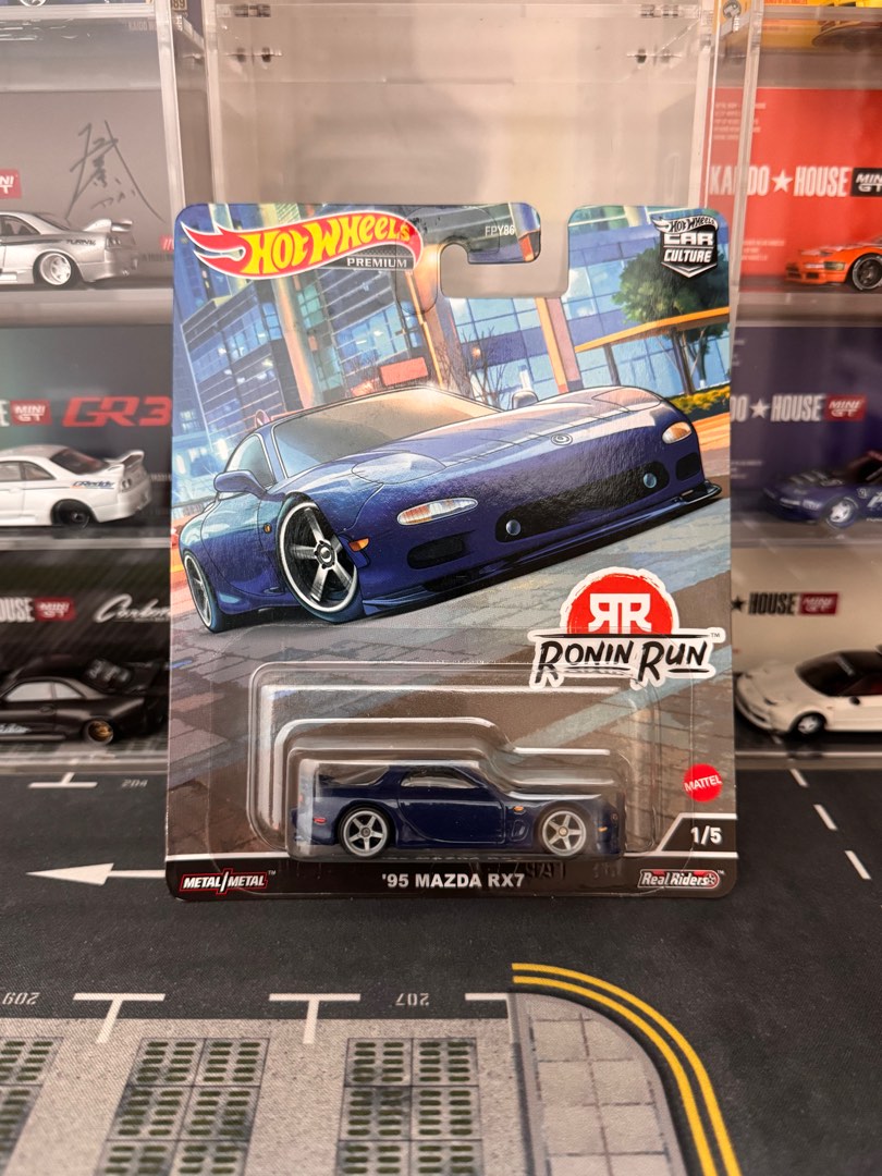 Hotwheels Ronin Run Mazda RX7, Hobbies & Toys, Toys & Games on Carousell