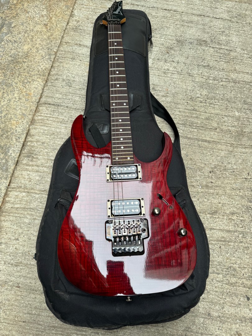 Ibanez rg series rg320 fa electric guitar korea, 興趣及遊戲, 音樂、樂器 & 配件, 樂器 ...