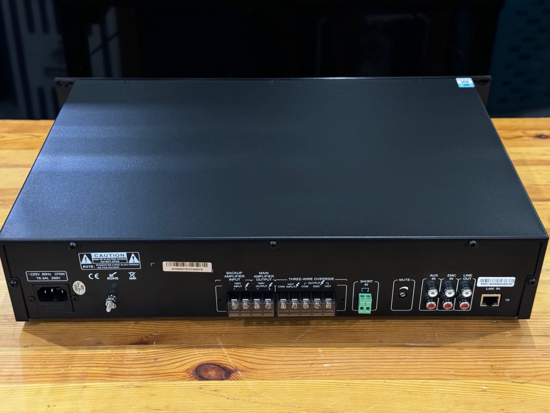 ICT Rack Mount Economic IP Amplifier, Audio, Other Audio Equipment on Carousell