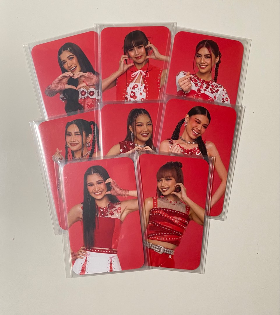 BINI Jollibini photocard set, Hobbies & Toys, Memorabilia ...